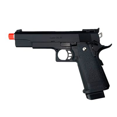 Pistola de Airsoft TAG GBB 1911 Custer com hop up ajustável calibre 6mm ...